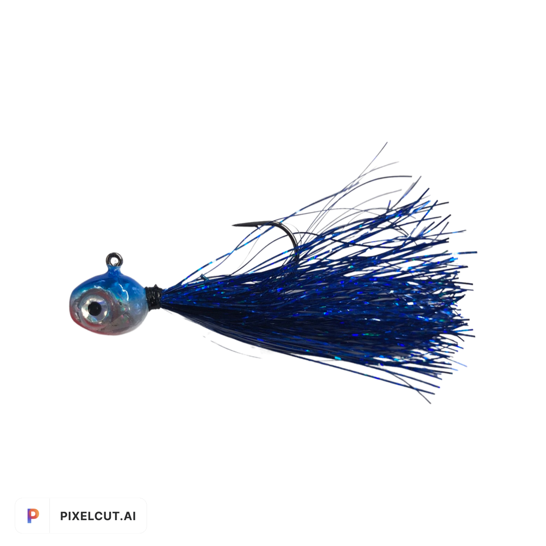 Walleye Slayer Tinsel Jig – Mission Tackle